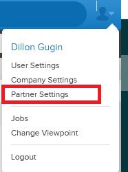 Partner Settings Advanced Settings – Quipt