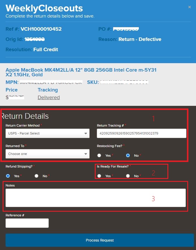 Processing Service Requests – Quipt